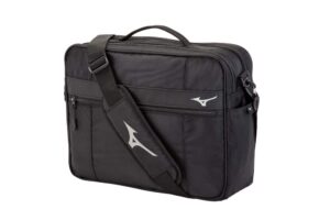 mizuno front office 21 briefcase, black