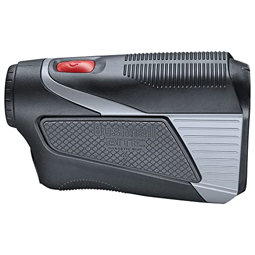 BUSHNELL GOLF V5 Patriot Pack Golf Laser Rangefinder, Pinseeker, Visual JOLT, BITE Magnetic Mount, Next Level Clarity and Brightness, Non-Slope Model