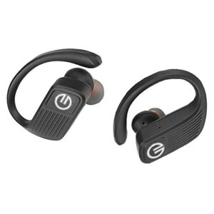 Edelin TWS Headphones - Bluetooth Earbuds with Mic Stereo - Waterproof IPx7 True Wireless Headset for Sport Running Gym - Earphones Compatible iPhone 11 X Samsung Galaxy S20 Android iOS