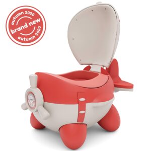 Airplane Kids Potty Training Seat for Boys & Girls Toddlers - Cute Baby Potty Chair Toilet by era biosmart technologies