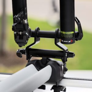 BIKEHAND Thru Axle Fork Mount Rack Adapter 12x100mm - Bike Bicycle Carrier Rack Car Roof Truck Bed Storage