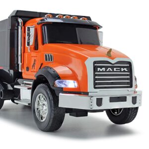 First Gear 1/24 Scale Plastic Toy Mack Granite Dump Truck with Lights & Sounds (#70-0597)