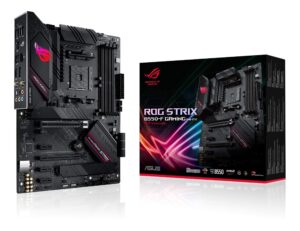 asus rog strix b550-f gaming amd am4 atx motherboard with wifi 6, pcie 4.0, 2.5gb lan, hdmi 2.1, aura sync