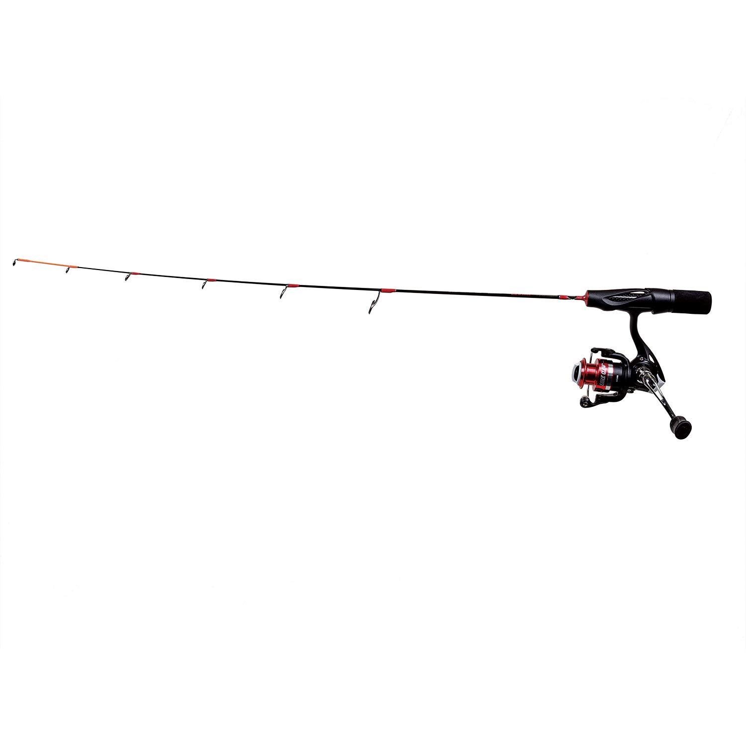 Eagle Claw EC2.5 Medium Light Spinning Combo 28", Black/Red