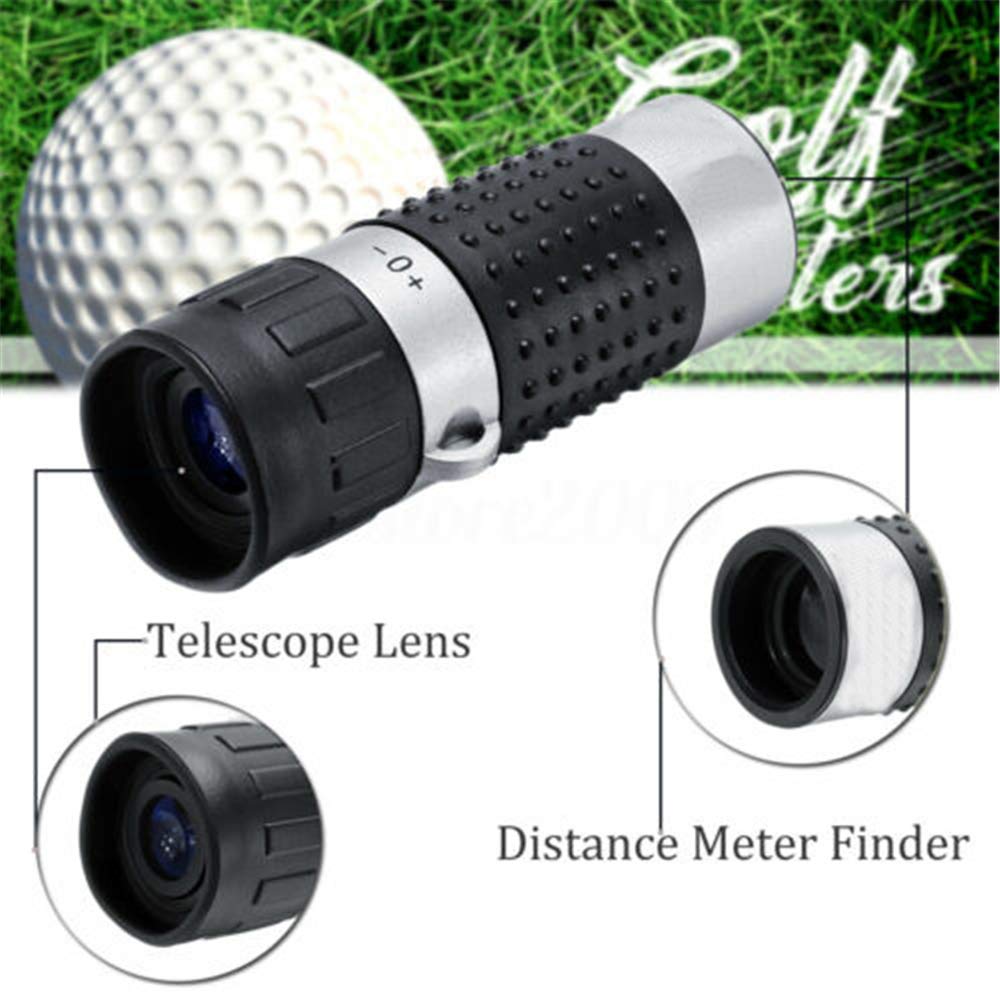 Golf Rangefinder,7x18 163m/1000m Golf Monocular Rangefinder Distance Meter Finder Binocular Pocket-Scope Range Sightseeing Surveillance Races