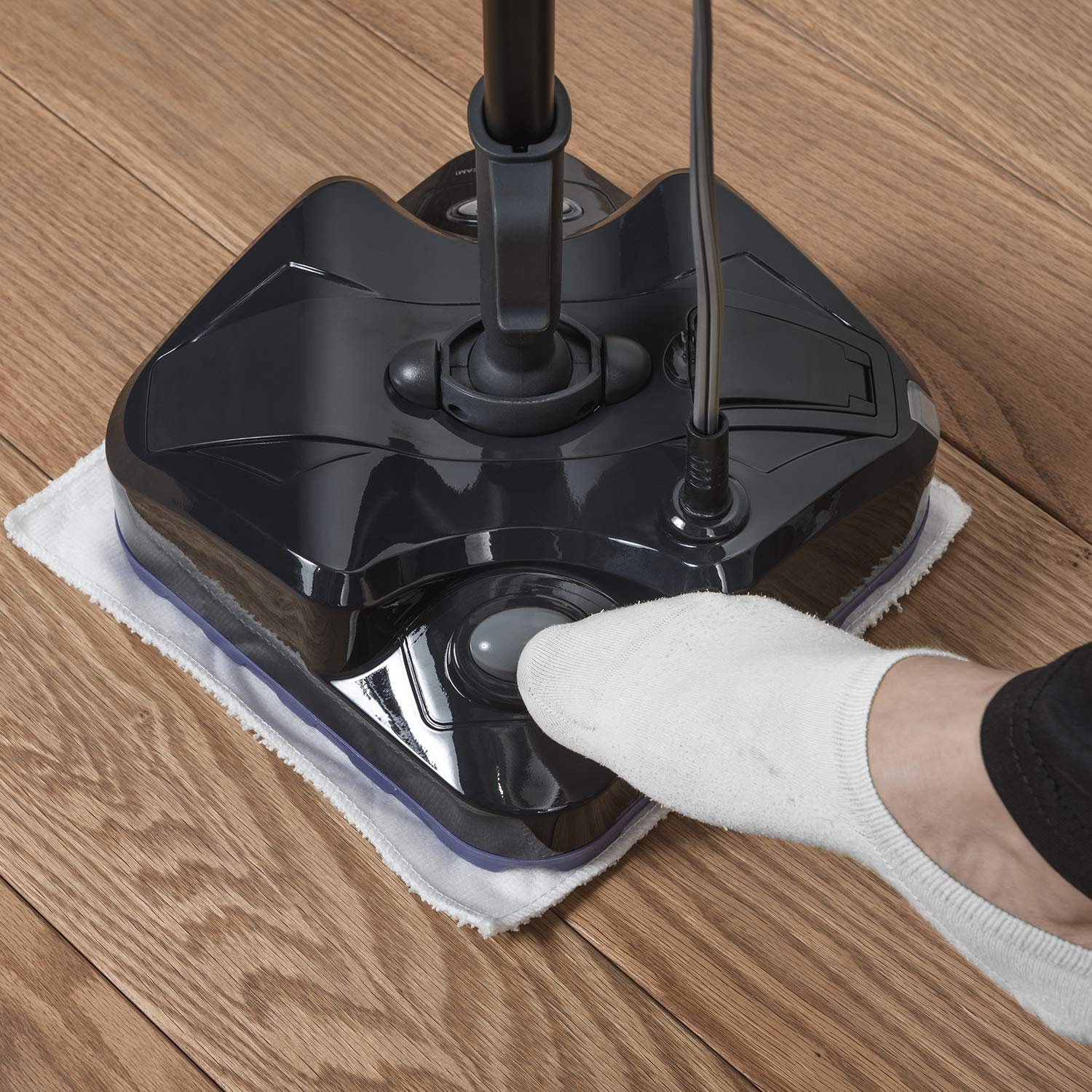 OApier S8 Steam Mop, Floor Steam Cleaner for Hardwood and Tile, Laminate, Vinyl, 360 Degree Swivel Head, 20 ft Power Cord