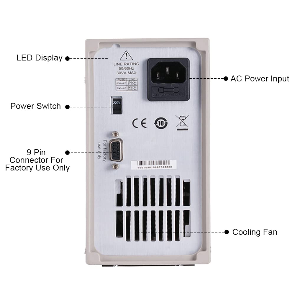 ITECH 60V / 30A / 150W DC Electronic Load Lab Adjustable Digital Control for Factory and Research IT8211