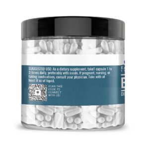 Earthborn Elements Betaine HCL, 200 Capsules, Lab-Tested, No Filler or Additives