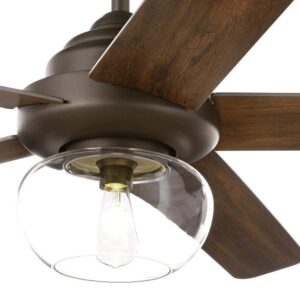 Avonbrook 56 in. LED Bronze Ceiling Fan with Light Kit and Remote Control