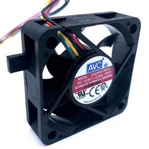 waterproof fan for avc daza0515rcu 5cm 5015 refrigerator fan dc 13.6v 0.20a