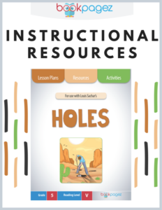 teaching resources for "holes" - lesson plans, activities, and assessments