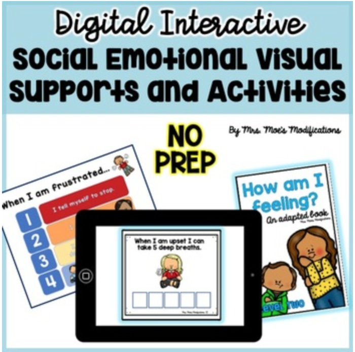 Digital Social Emotional Social Skills Supports and Activities distance learning