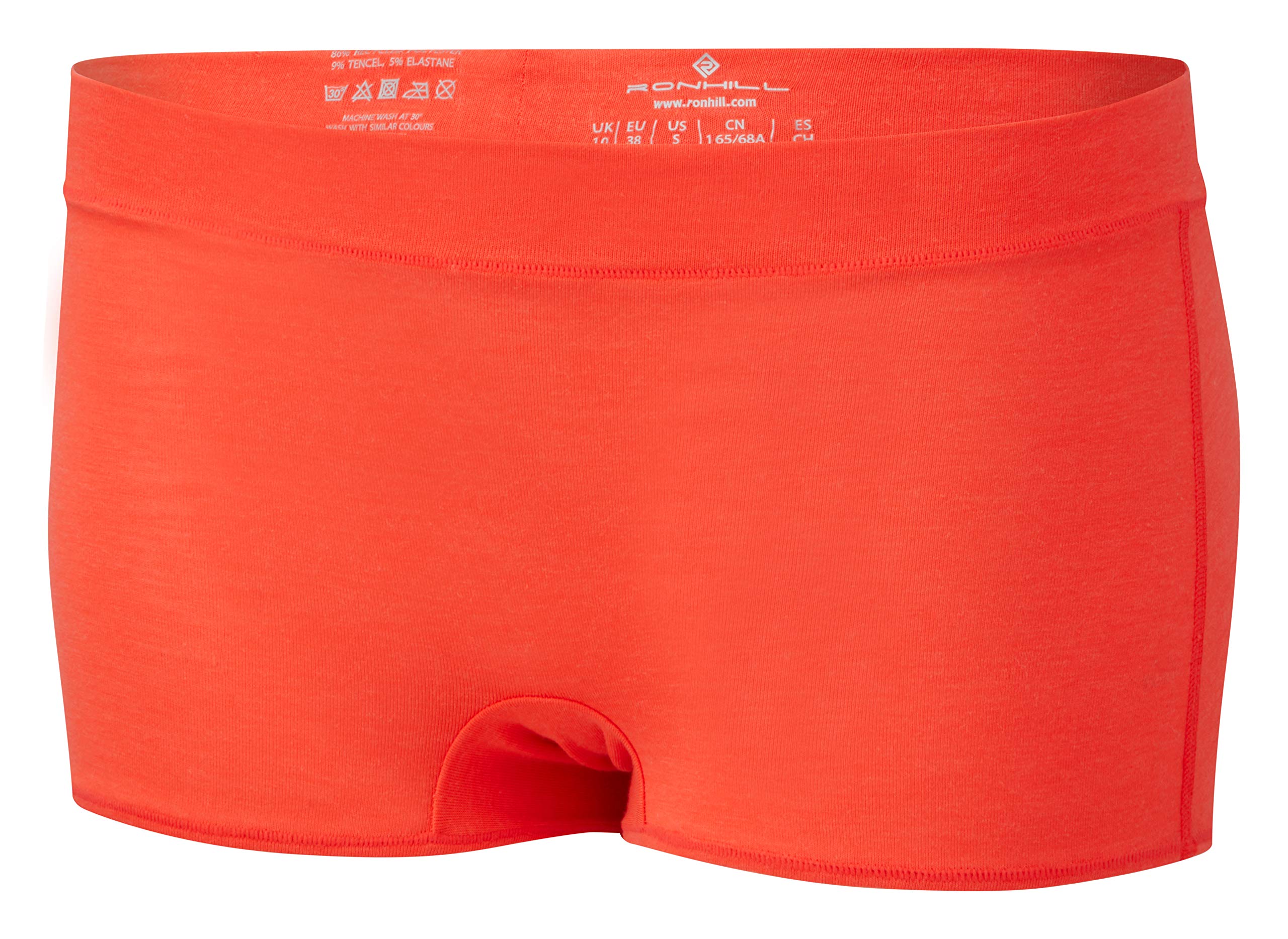 Ronhill Womens Short, Hot Coral Marl, 16