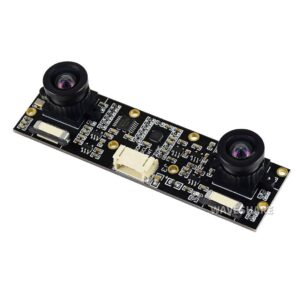 waveshare Binocular Camera Module Dual IMX219 8 Megapixels Stereo Vision Depth Vision Supports Jetson Nano Developer Kit B01and Fits Raspberry Pi CM3/CM3+ Expansion Boards for AI Vision Applications