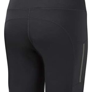 Ronhill Womens Tech Revive Stretch Short, All Black, 8