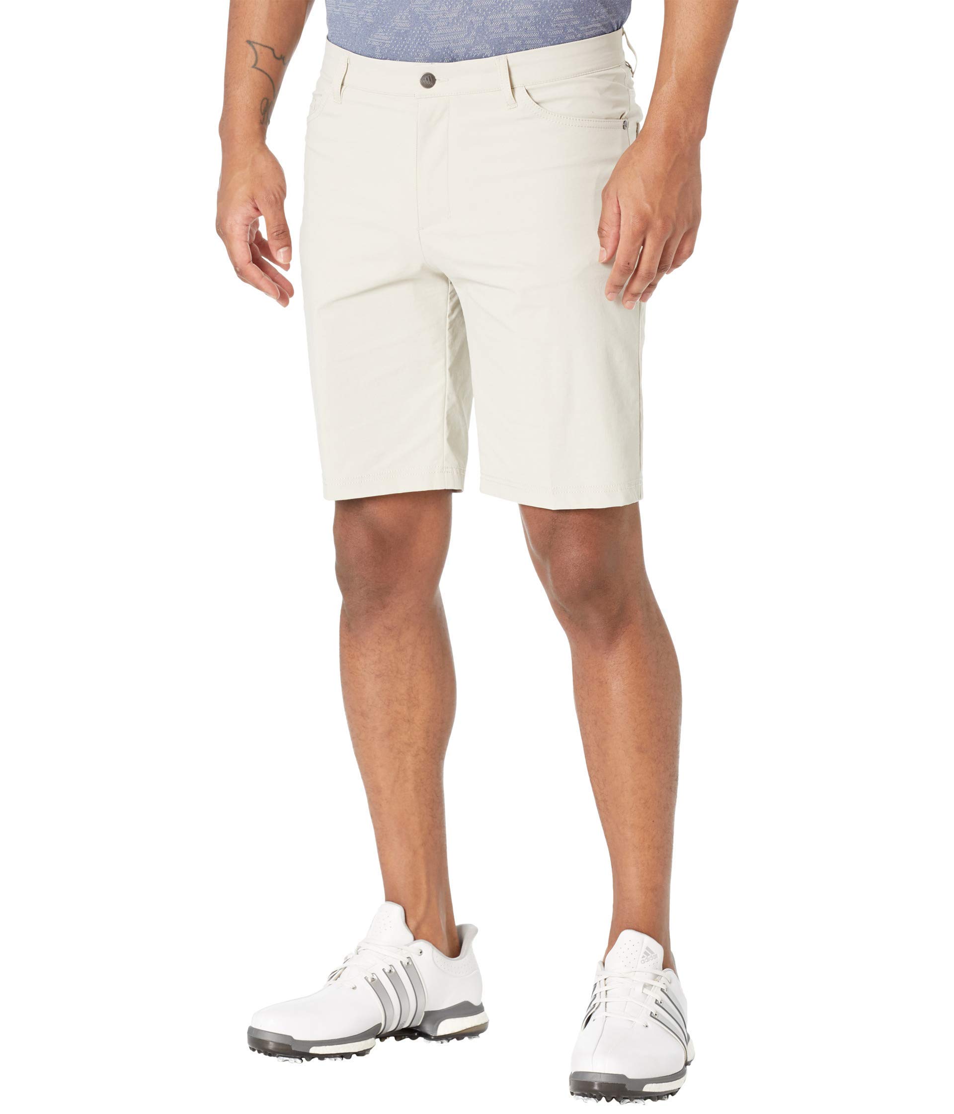 adidas Golf Men's Go-to 5-Pocket Primegreen Golf Short, Brown, 42"