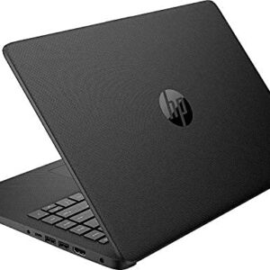 HP 14 Inch Premium Laptop, AMD Athlon Silver 3050U up to 3.2 GHz(Beat i5-7200U), 8GB DDR4 RAM, 128GB SSD+500GB HDD, Bluetooth, Webcam,WiFi,Type-C, HDMI, Windows 10 S, Black + Laser HDMI