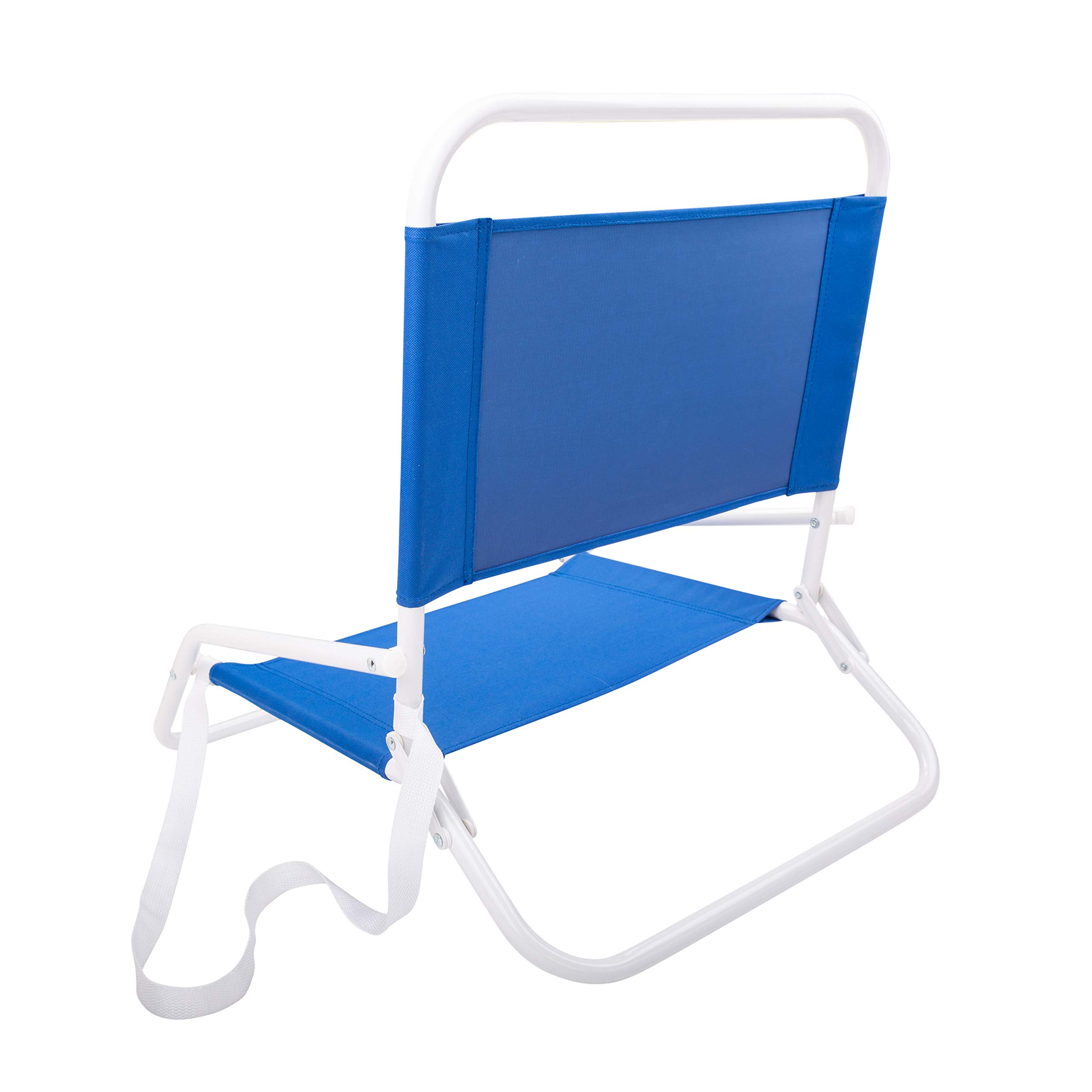 Cascade Mountain Tech Low Profile Beach Chair, One Size, Blue