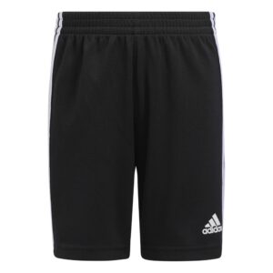 adidas boys adi classic 3-stripe shorts, black, 4t us