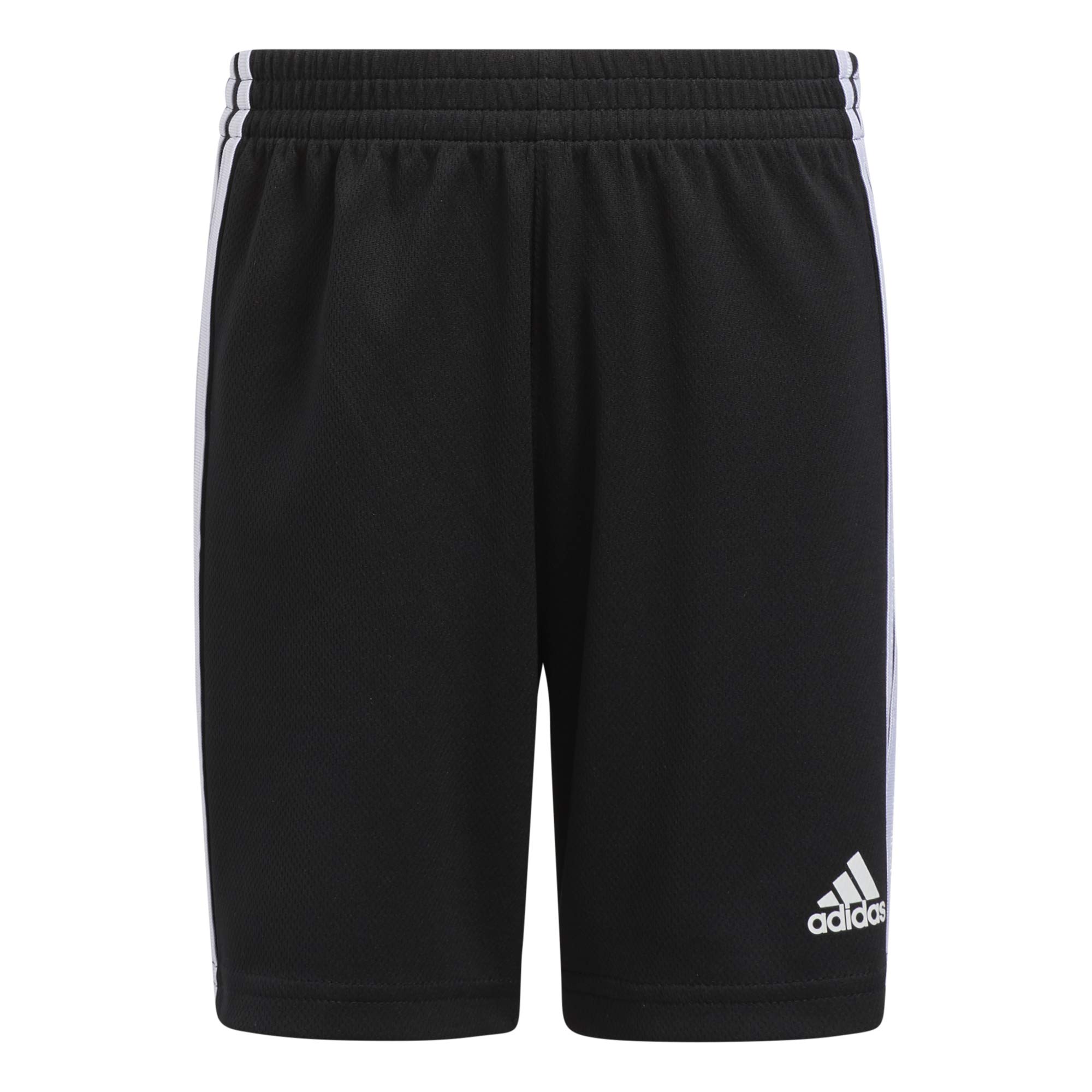 adidas boys Adi Classic 3-stripe Shorts, Black, 4T US