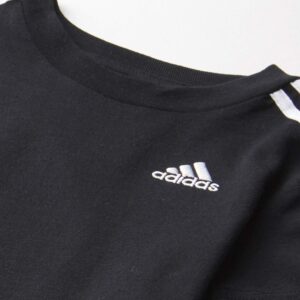 adidas boys Adi Classic 3-stripe Shorts, Black, 4T US