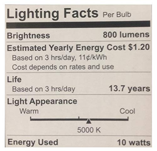 GE Classic 60-Watt EQ A19 Daylight Dimmable LED Light Bulb (8-Pack)