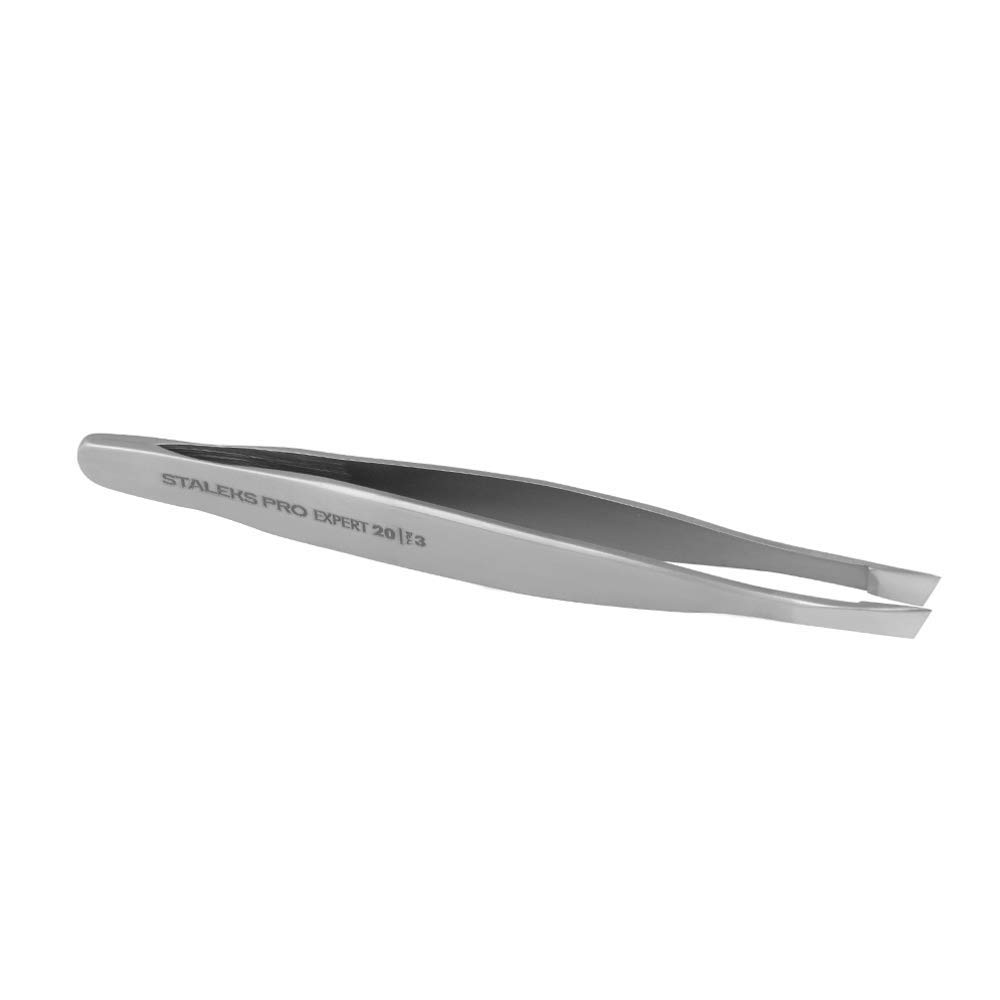 Staleks Eyebrow Tweezers Expert TE-20/3 (Wide Slant)