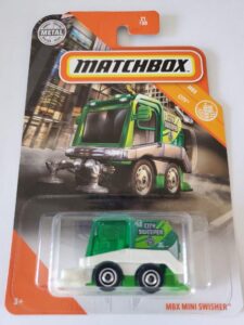 matchbox 2020 mbx city mbx mini swisher, green 21/100