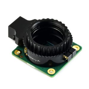 waveshare Accessory Compatible with Raspberry Pi HQ Camera 12.3MP IMX477 Sensor High Sensitivity Supports C- and CS-Mount Lenses Comes with a RPi Zero V1.3 Camera Cable 15cm