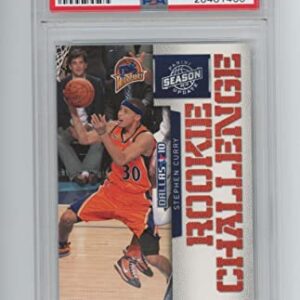 2009-10 Stephen Curry Panini Season Update #1 Steph Stef ROOKIE Challenge Graded Card Challenge PSA 10 Basketball NBA