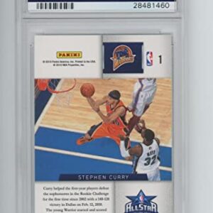 2009-10 Stephen Curry Panini Season Update #1 Steph Stef ROOKIE Challenge Graded Card Challenge PSA 10 Basketball NBA