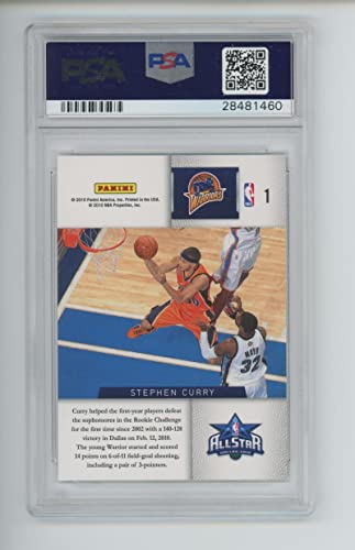 2009-10 Stephen Curry Panini Season Update #1 Steph Stef ROOKIE Challenge Graded Card Challenge PSA 10 Basketball NBA