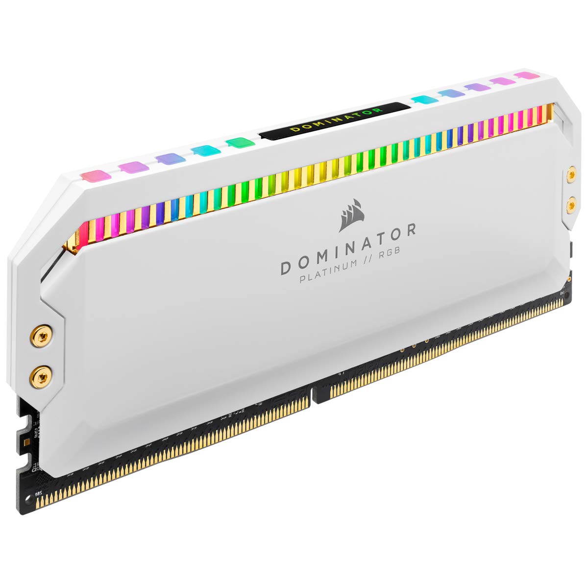 Corsair Dominator Platinum RGB 32GB (4x8GB) DDR4 4000 (PC4-32000) C19 1.35V Desktop Memory - White