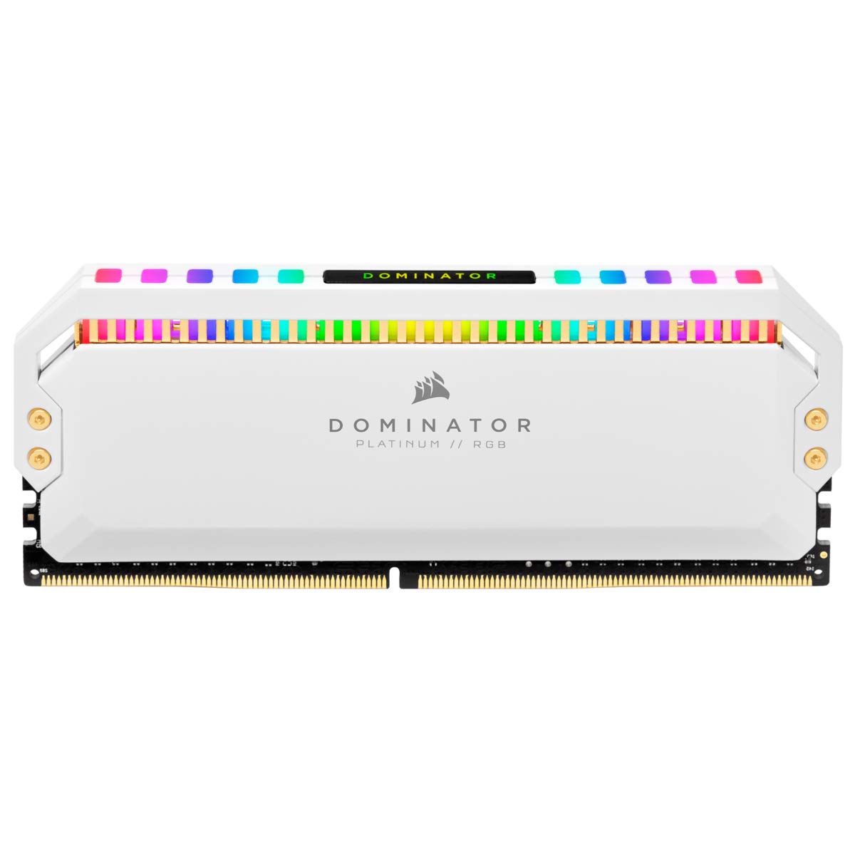 Corsair Dominator Platinum RGB 32GB (4x8GB) DDR4 4000 (PC4-32000) C19 1.35V Desktop Memory - White