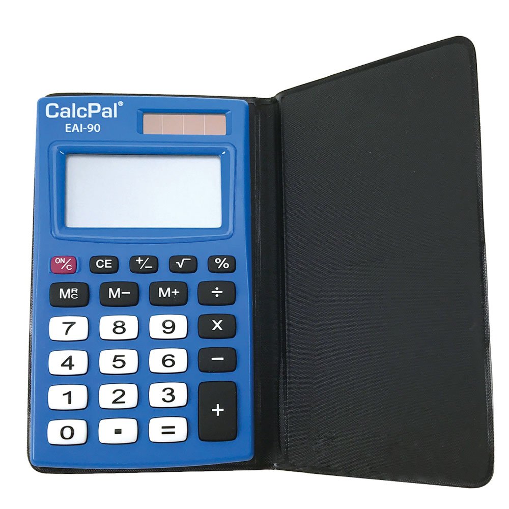 EAI Education CalcPal EAI-90 Pocket Basic Calculator - Set of 10