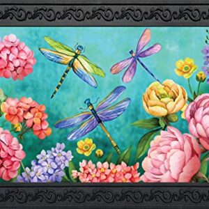 Briarwood Lane Dragonfly Garden Spring Doormat Indoor Outdoor 30" x 18"