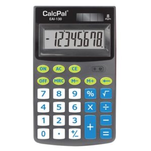 EAI Education CalcPal EAI-130 Basic Calculator - Set of 10