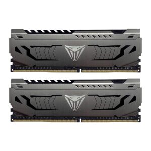 patriot memory viper steel ddr4 32gb (2 x 16gb) 3600mhz kit - pvs432g360c8k