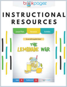 teaching resources for "the lemonade war" - lesson plans, activities, and assessments