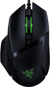 razer basilisk v2 wired optical gaming mouse chroma rgb lighting 11 programmable buttons (renewed)