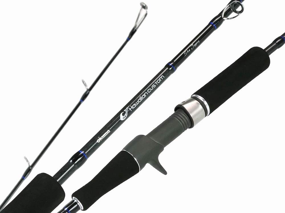 OKUMA HCSJ-C-631M Hawaiian Jigging Rod 6' 3"" M, Multi, one Size