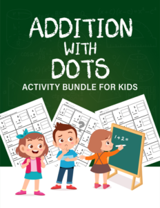 addition with dots activity bundle for kids