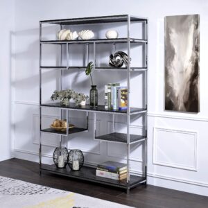 Vonara Bookshelf in Chrome