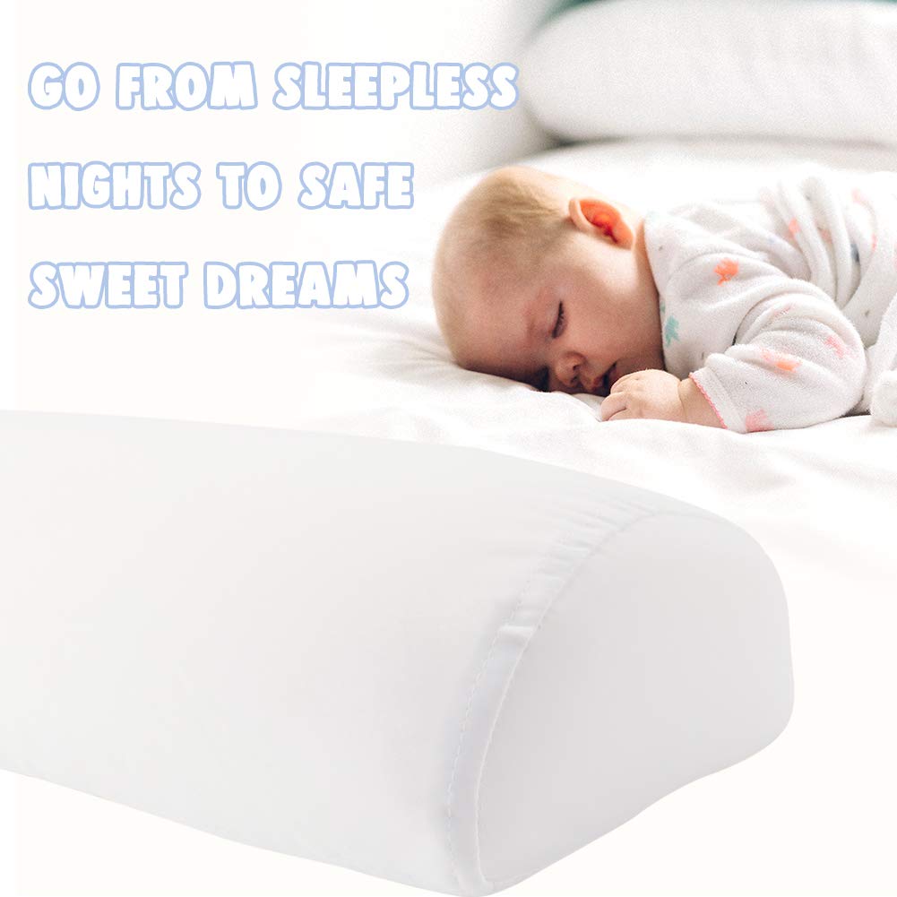 Tebery Extra Long Memory Foam Pillow Pads with Waterproof Cover, Pillow Pad for Toddlers Kids