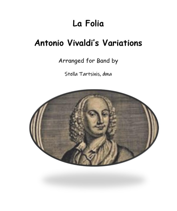 LaFolia Antonio Vivaldi Variations Arranged for Band