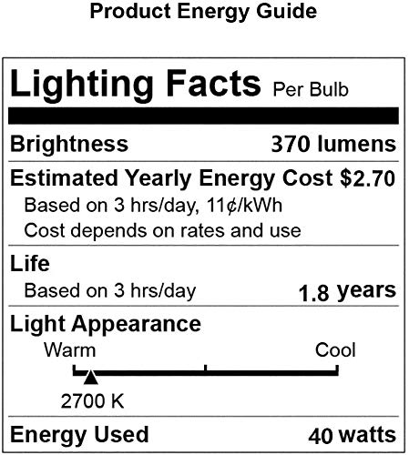 40 Watt Appliance Light Bulb,High Temp Resistance Microwave Oven Bulb, E17 Indicator Intermediate Base T8 Tubular Incandescent Light Bulbs,Dimmable (Pack of 8)