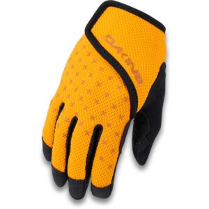 dakine youth prodigy mountain bike glove - golden glow, medium