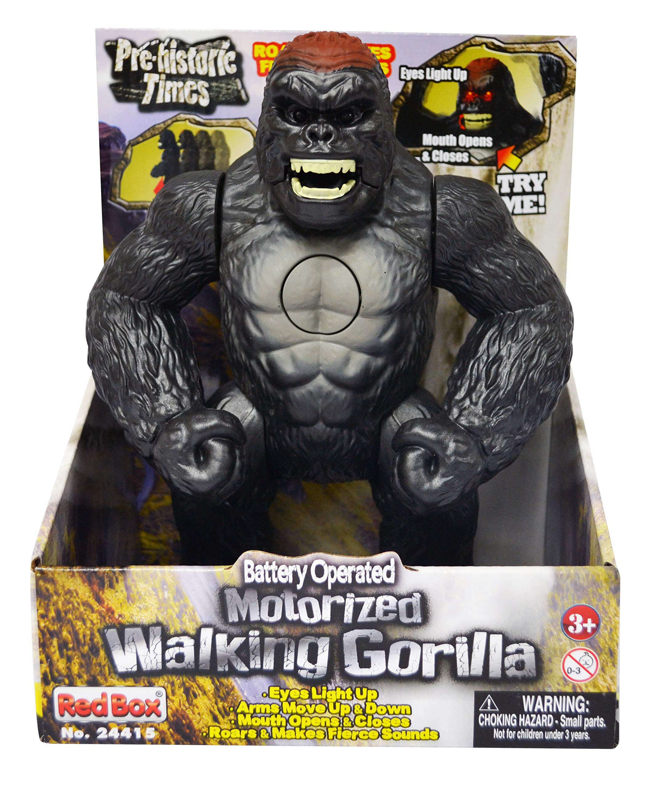 Redbox Red Box Walking Gorilla with Light & Sound