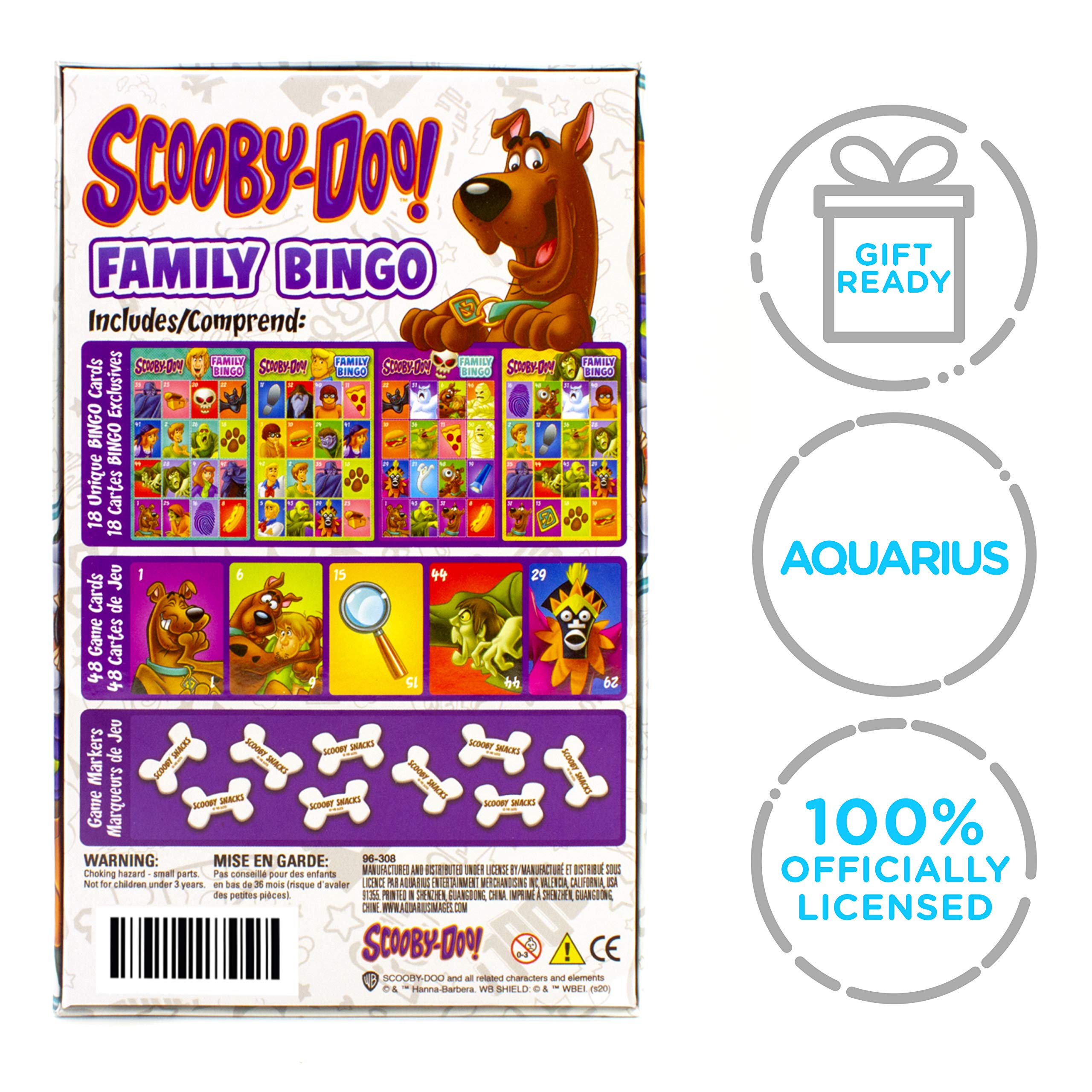 AQUARIUS - Scooby-Doo Family Bingo Game