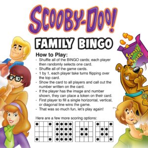 AQUARIUS - Scooby-Doo Family Bingo Game